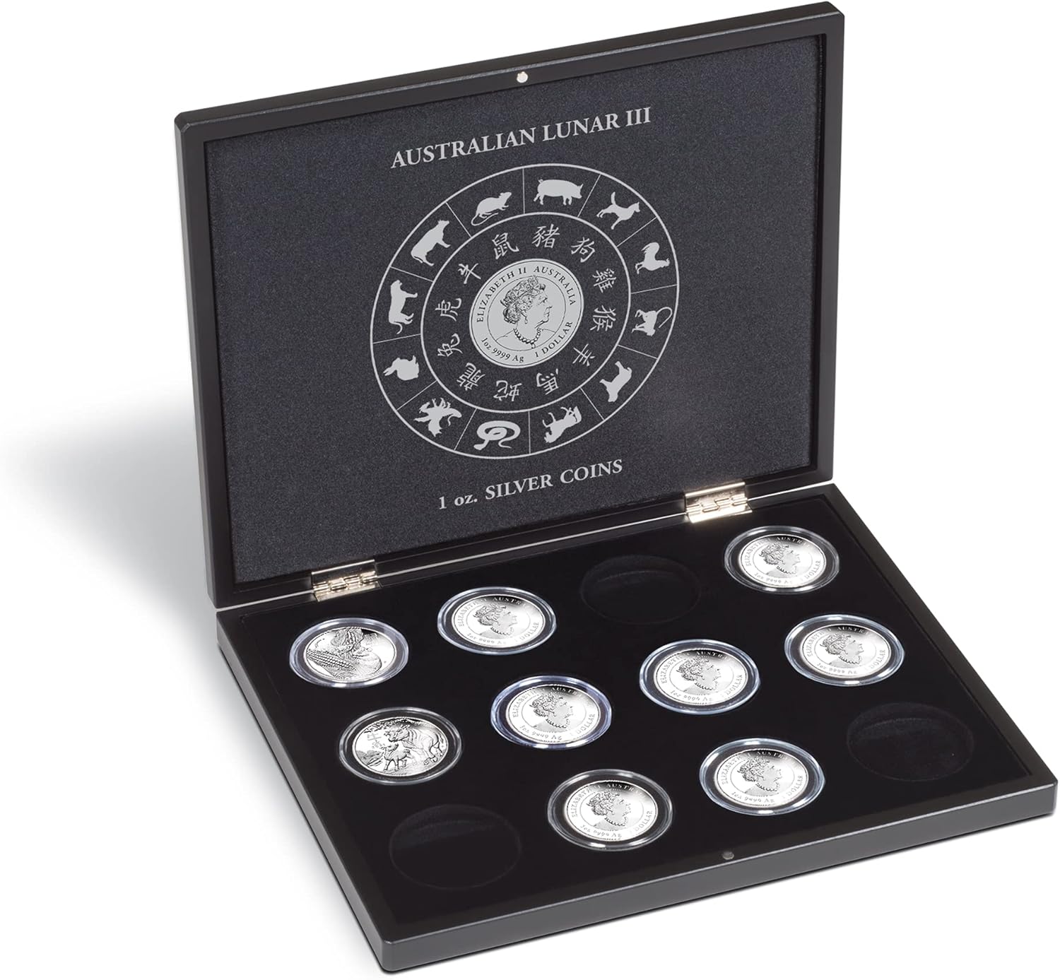 Amazon.com : LIGHTHOUSE - Presentation Case for 12 Lunar III 1 Oz ...