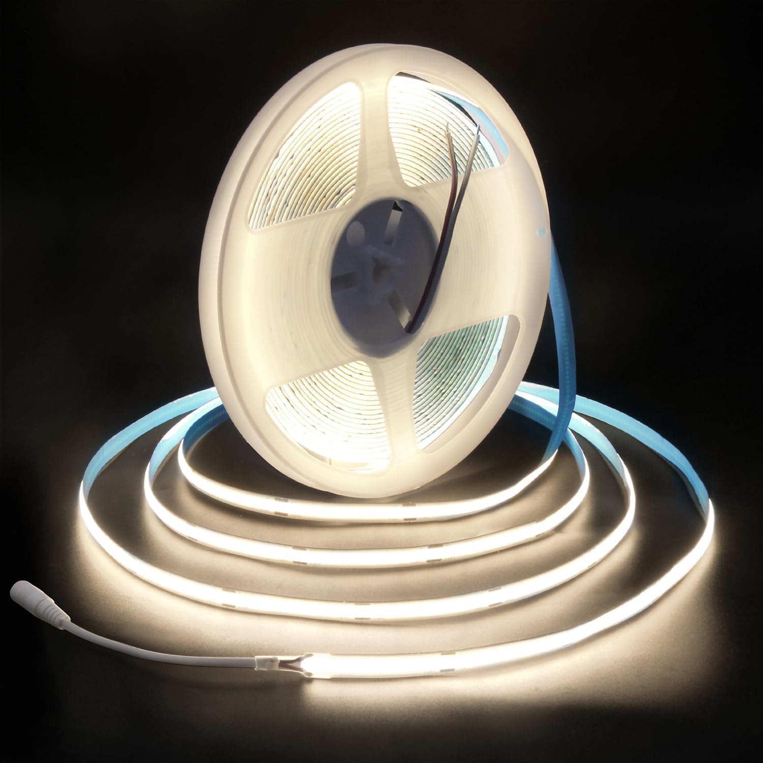 ALITOVE 10M COB Tira de Luces LED, 4000K Blanco Natural, Super ...