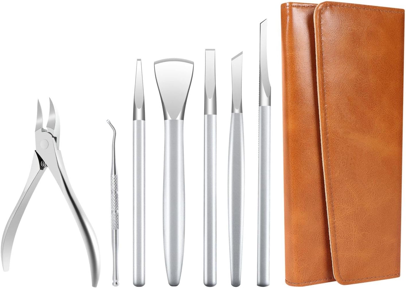 Amazon.com: 4 Pcs Pedicure Knife Set,Stainless Steel Pedicure Knife ...