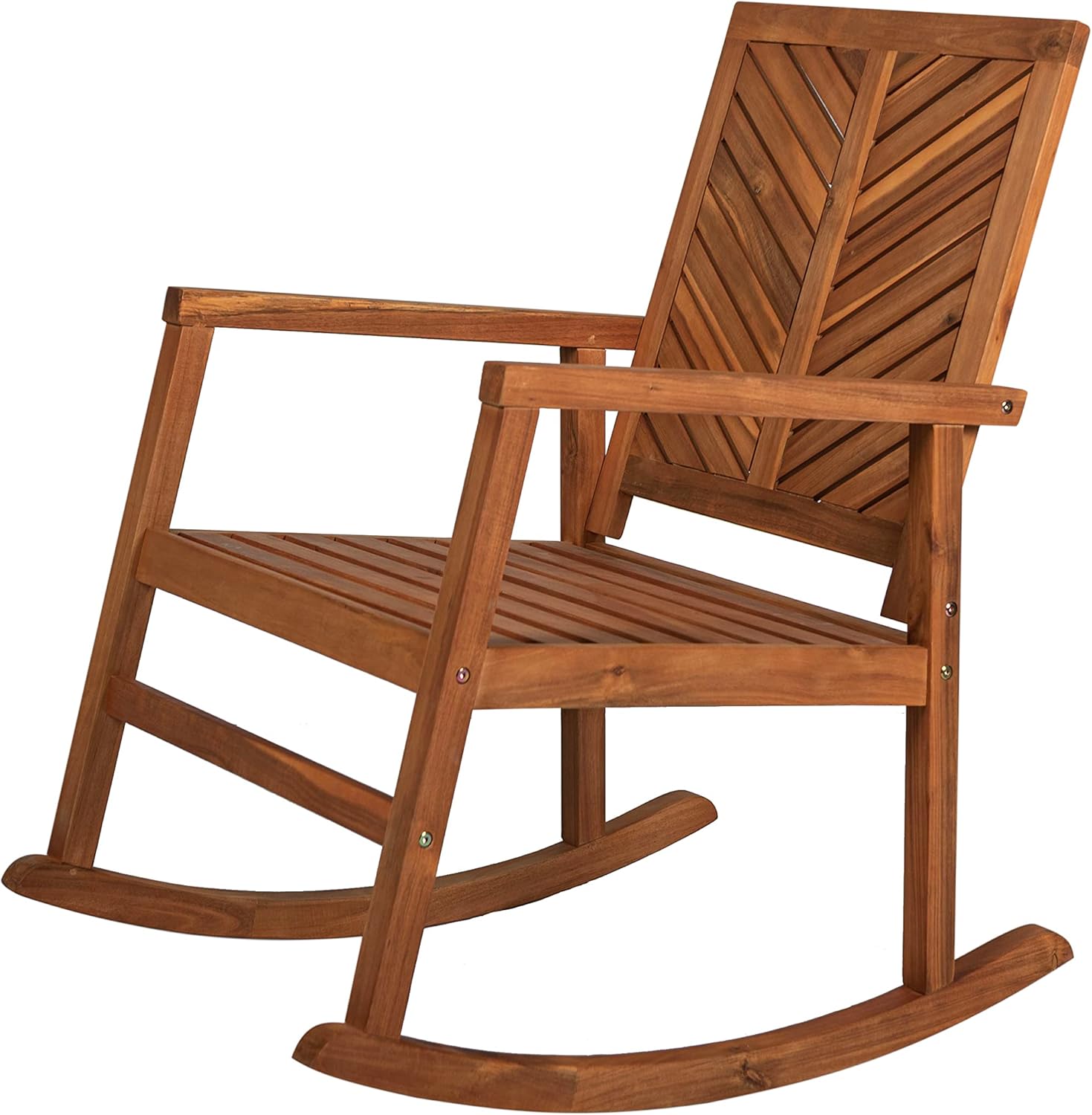 Amazon.com : JONATHAN Y RCK100A Ned Modern Chevron-Back 300-Lbs Support ...