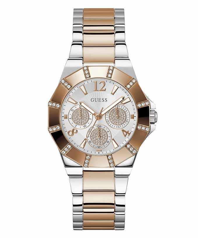 GUESS Stainless Steel Analog Silver Dial Women's Watch-Gw0616L3 ...