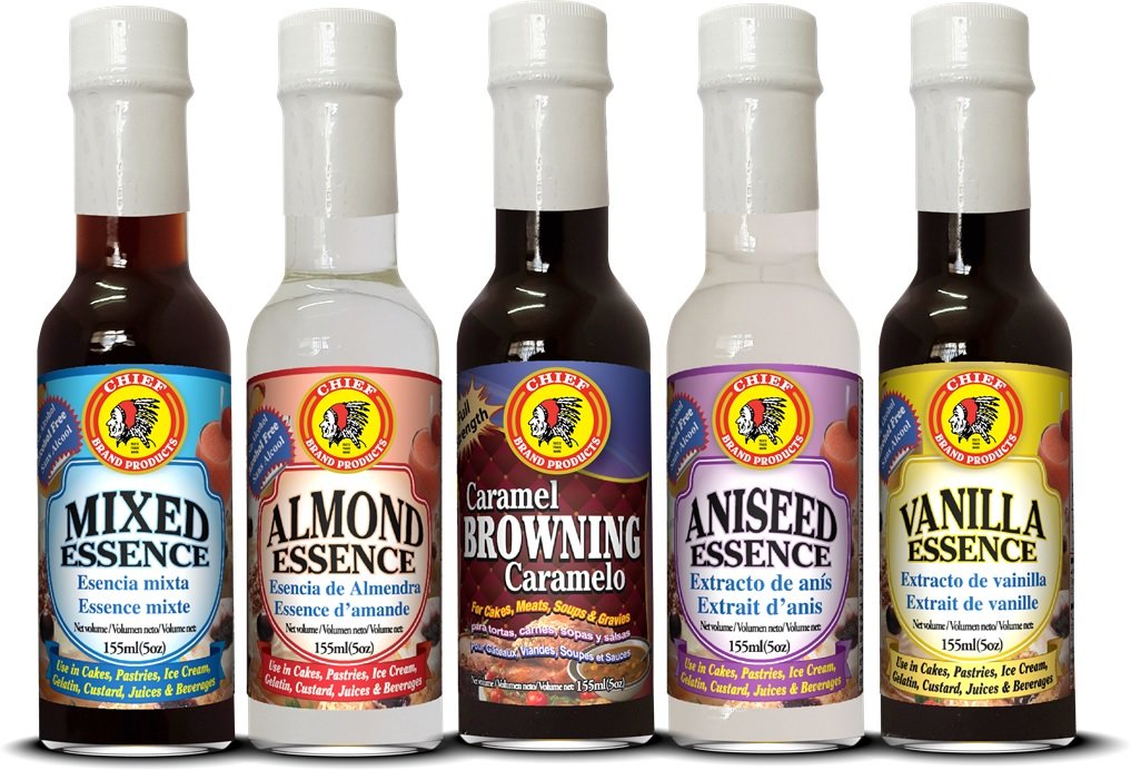 Amazon.com : CHIEF BAKING ESSENCES VARIETY PACK -BROWNING-MIXED-ALMOND ...