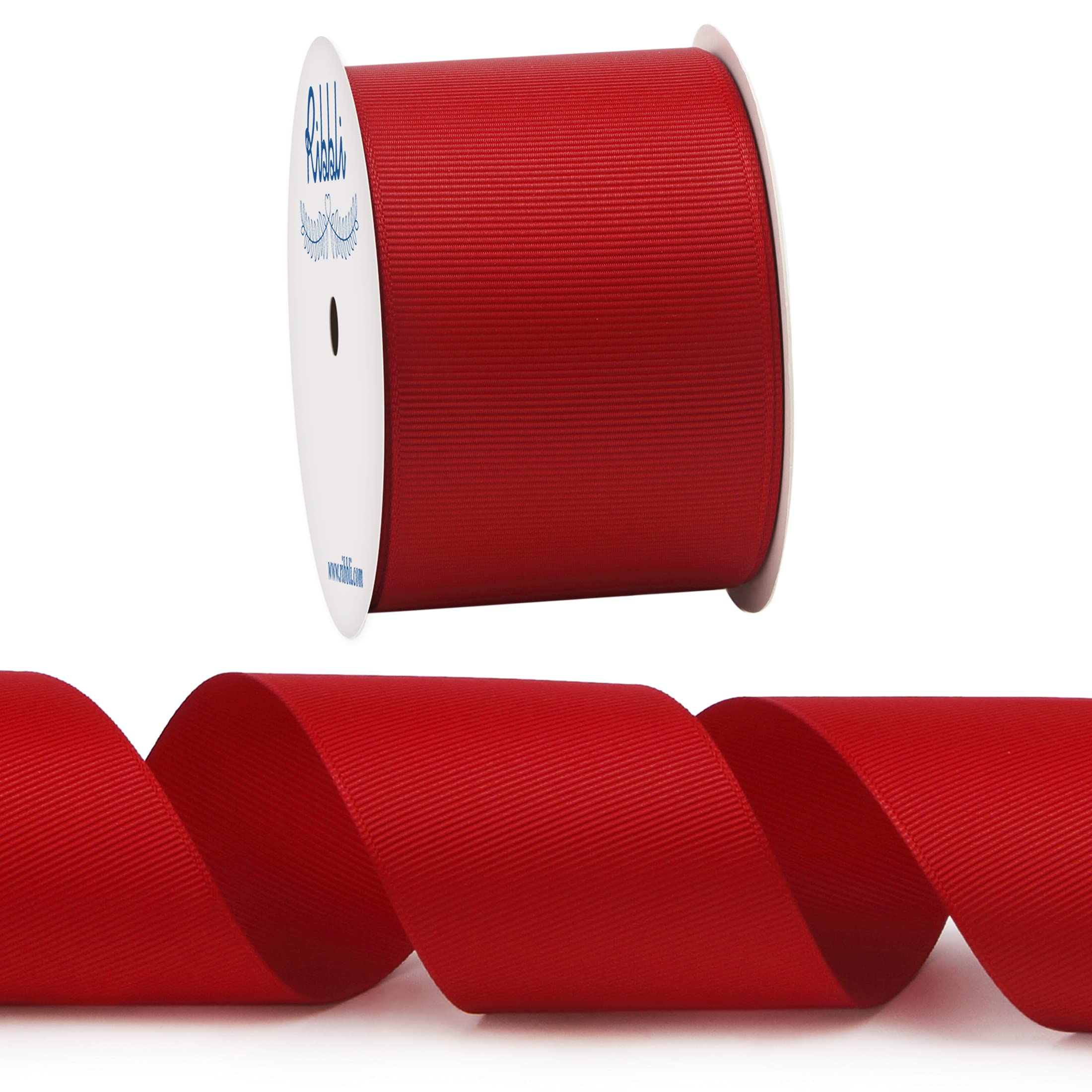 Snapklik.com : Red Grosgrain Ribbon, 2 Inches X Continuous 10 Yards,Use ...