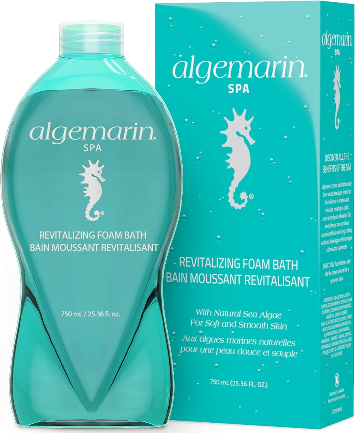 Algemarin Spa Scent Foam Bath – European Sea Algae Aromatherapy (750 ml ...