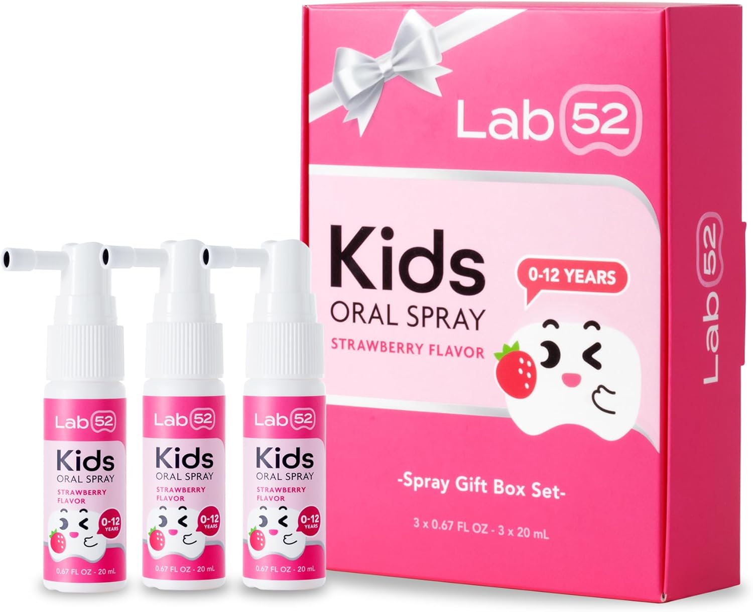 Amazon.com: LAB52 Kids Oral Spray Gift Box, Toddler Toothpaste Helper ...