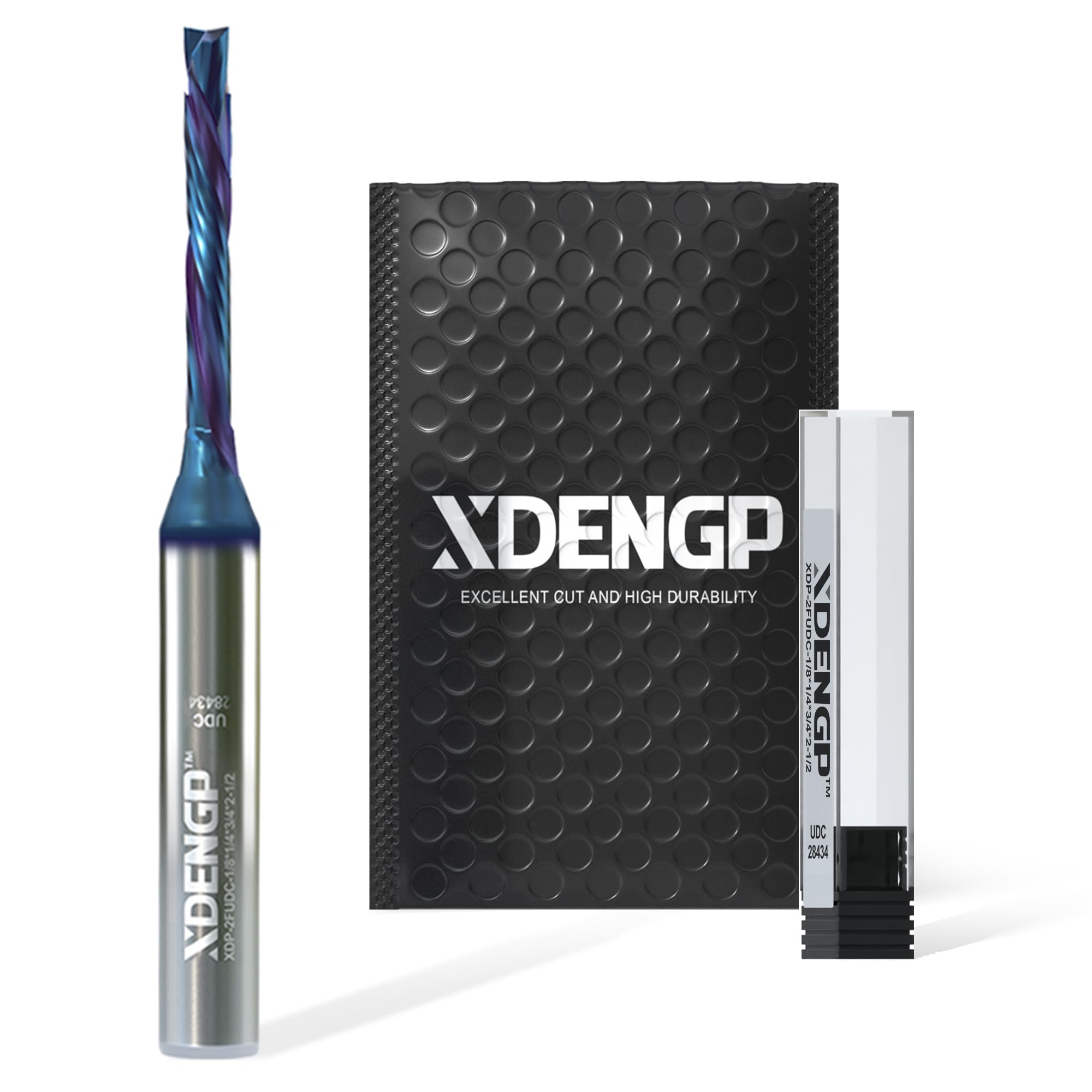 Snapklik.com : XDENGP Up&Down Cut Compression Spiral Router Bit For CNC ...