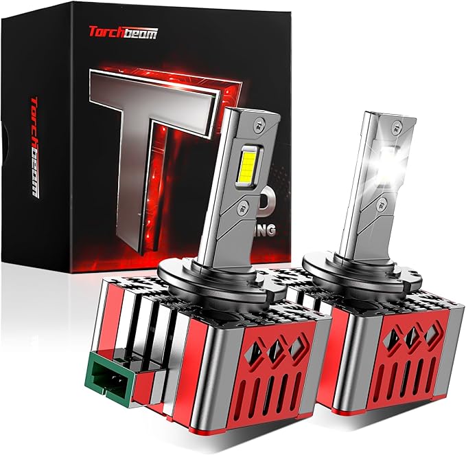 Torchbeam LED Headlights Bulb 22000 Lumens, 6500K 45W Xenon HID ...