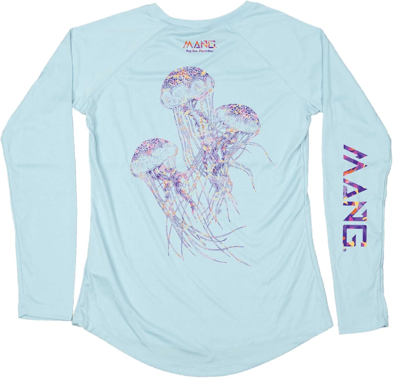 MANG Womens Performance LS Lycra Jellyfish ArcticBlue L at Amazon Women ...