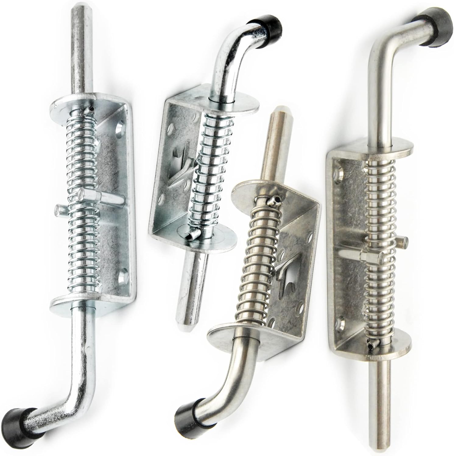 Heavy Duty Spring Loaded Bolt Latch Gate Shed Barn Door Trailer ...