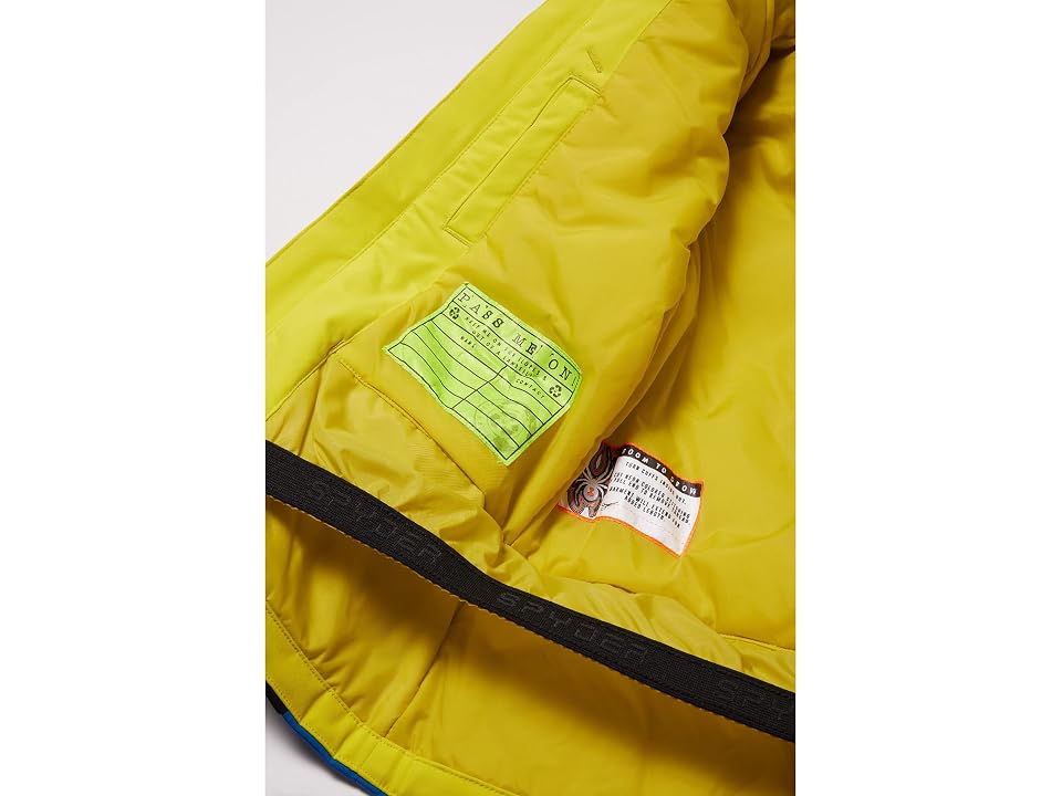 Spyder Kids Ambush Jacket (Toddler/Little Kids) (Citron) Boy's Clothing ...