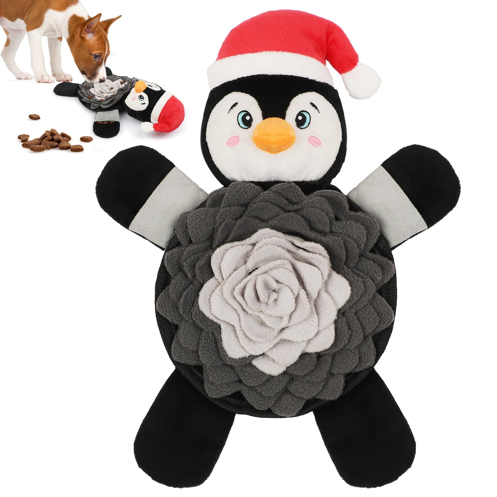 Pet Supplies : Yoochee Christmas Squeaky Dog Toys, Plush No Stuffing ...