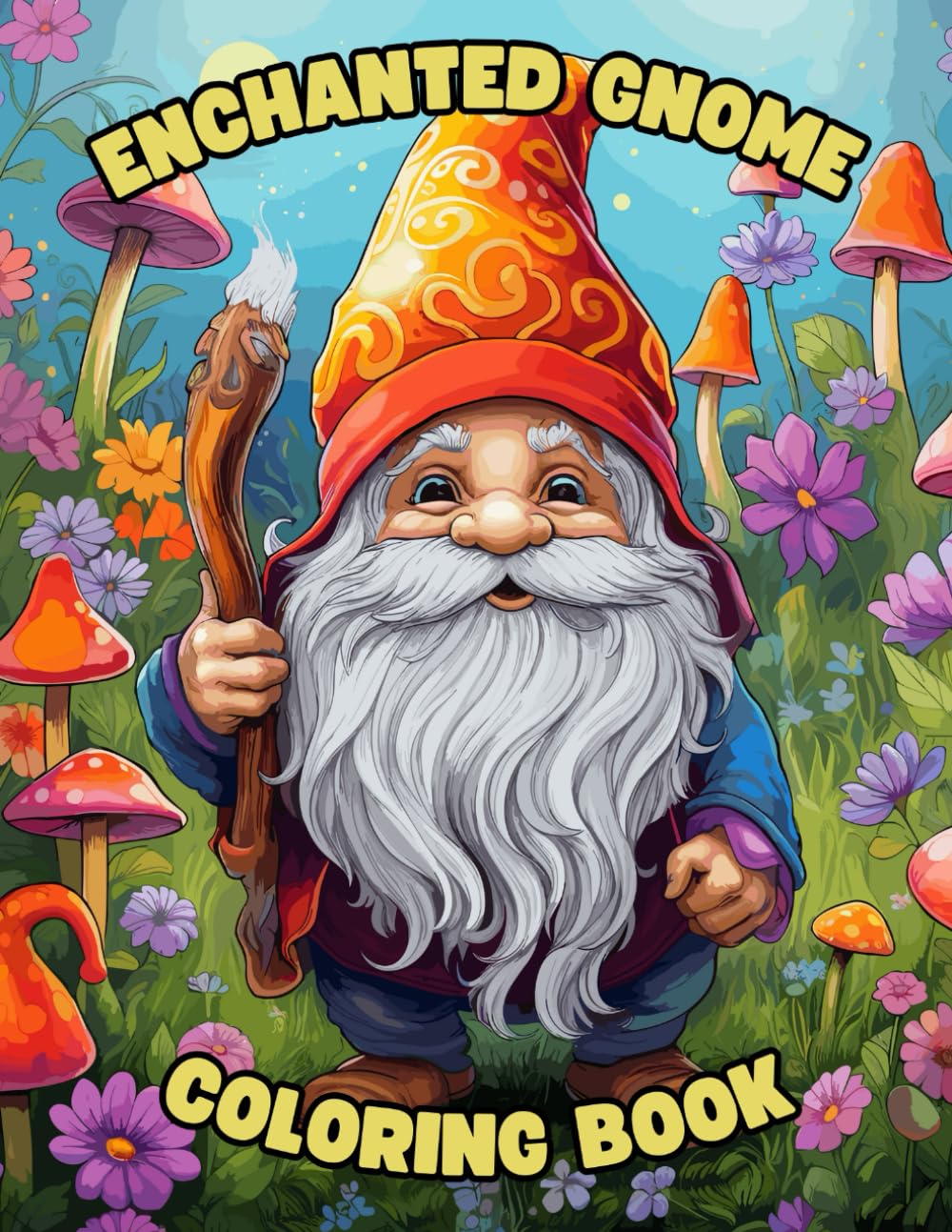 Amazon.com: Enchanted Gnome Coloring Book: A magical journey into the whimsical world of gnomes ...