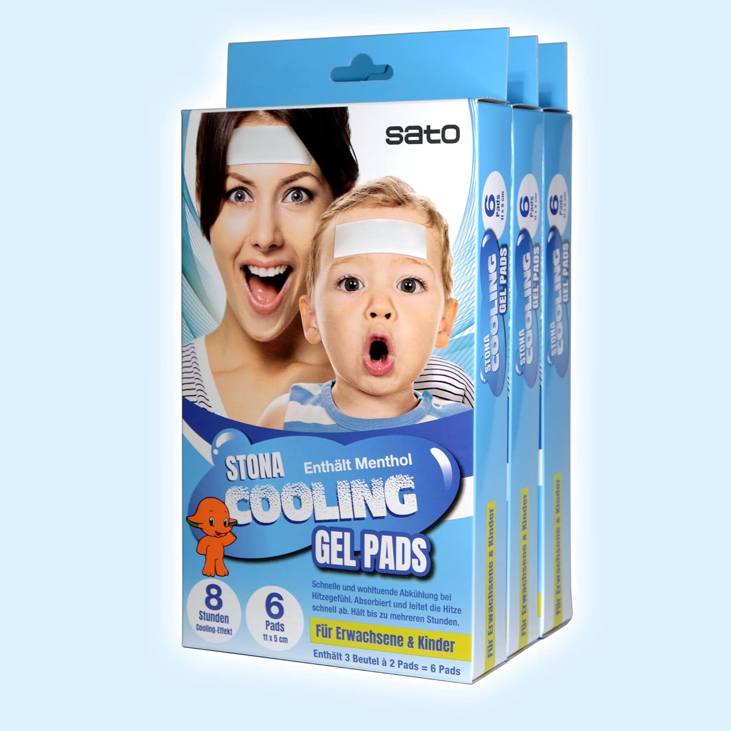 Stona Cooling Gel Pads - 3er Pack : Amazon.de: Kosmetik