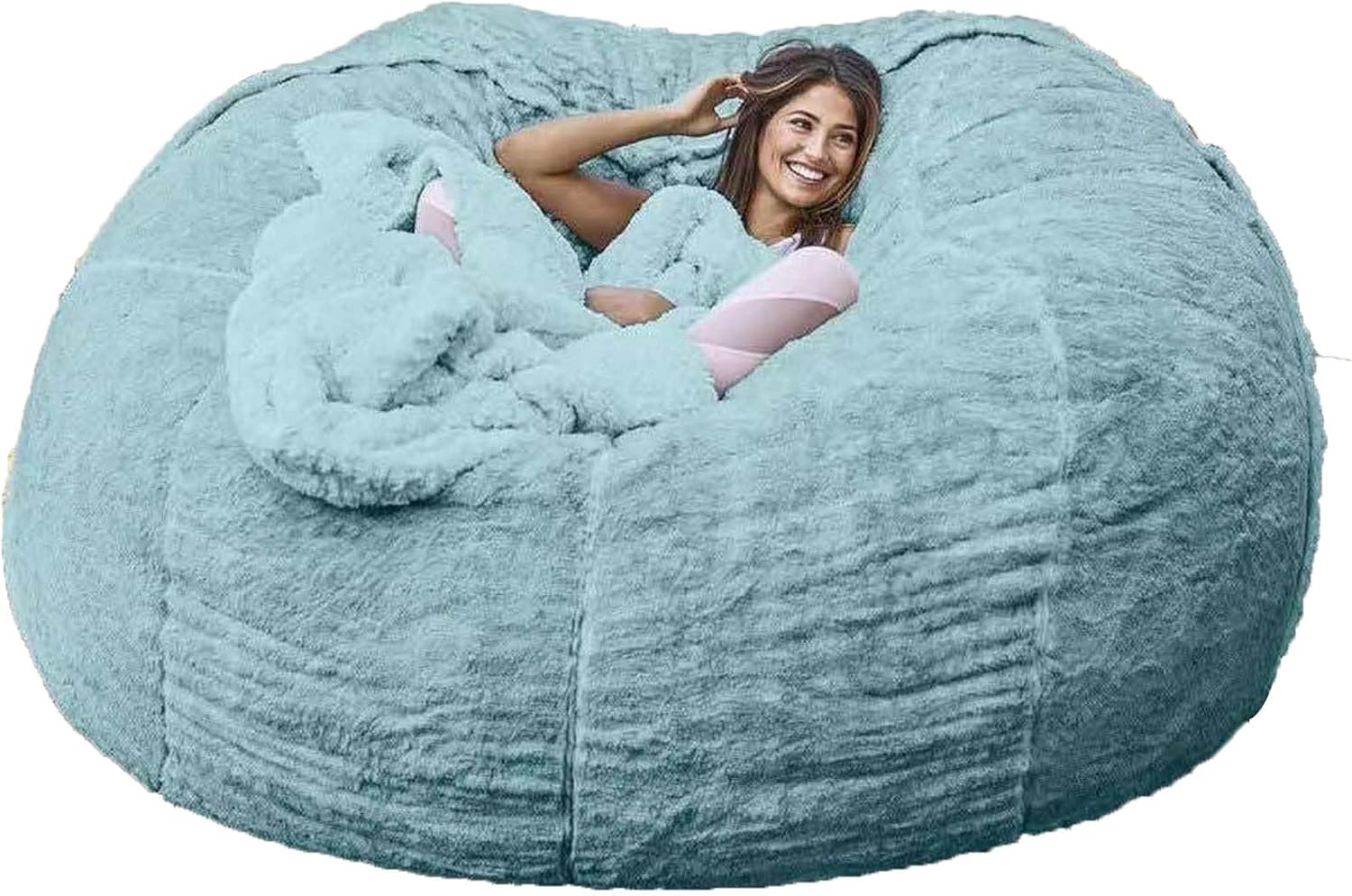 Puff Gigante de 6 pies para Muebles de Sala de Estar para Adultos ...