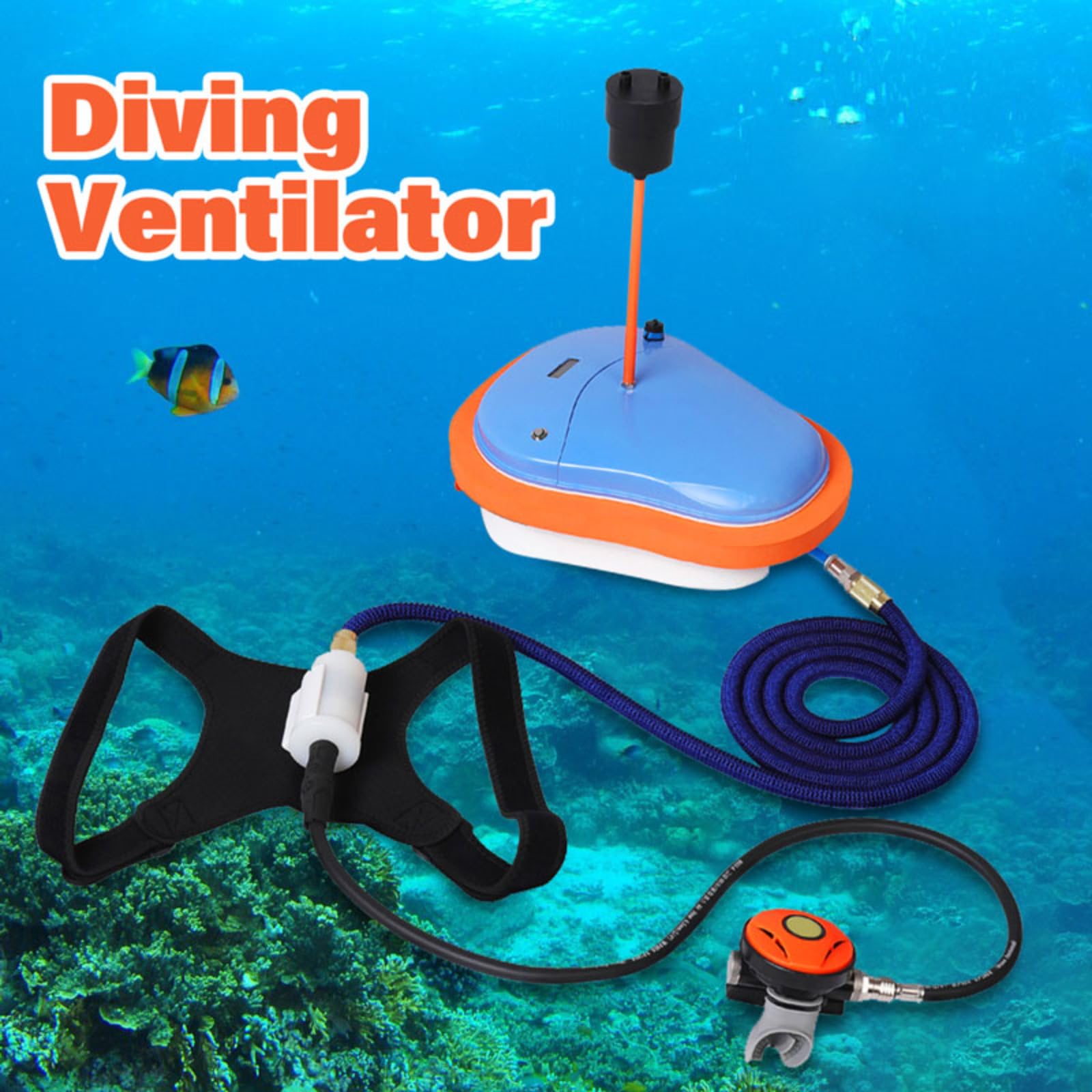 Snapklik.com : 1 Hours Scuba Diving Ventilator System, Tankless Diving ...