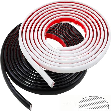 3m×1.3cm×0.5cm Coving for Ceilings Tile Edging Trim Wall Trim White ...