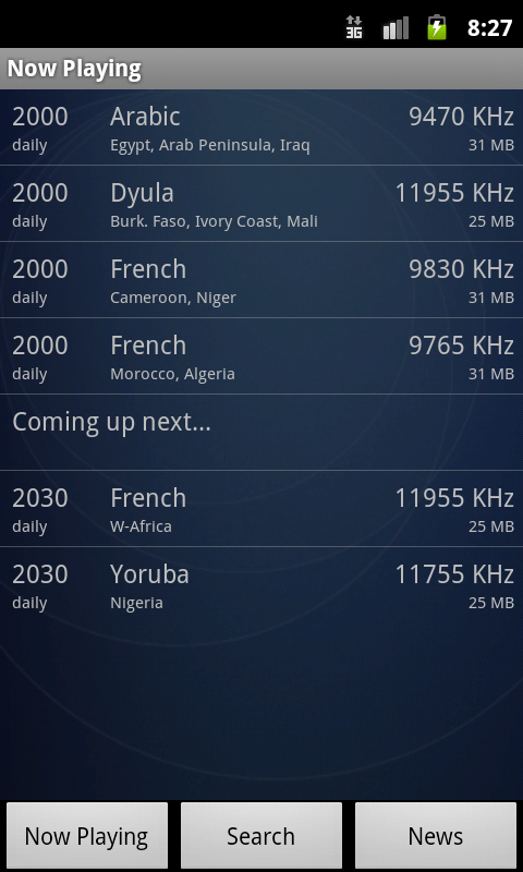AWR Schedule - App on Amazon Appstore