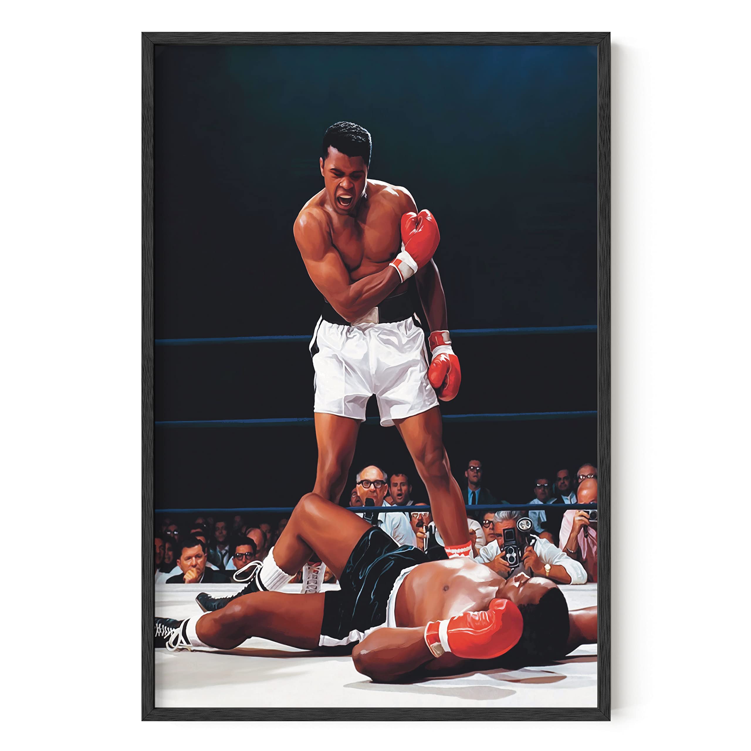 Amazon.com: HAUS AND HUES Muhammad Ali Poster - Muhammad Ali Wall Art ...