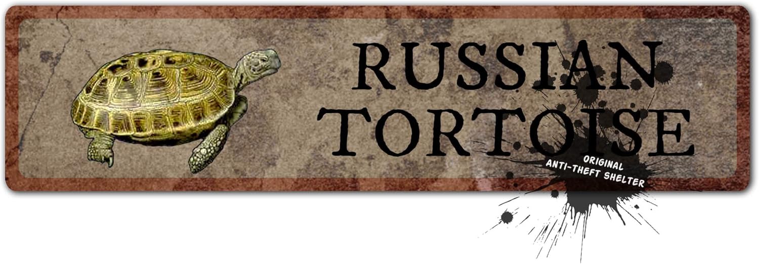 Amazon.com : Vintage Russian Tortoise Metal Sign Animal Wall Art ...