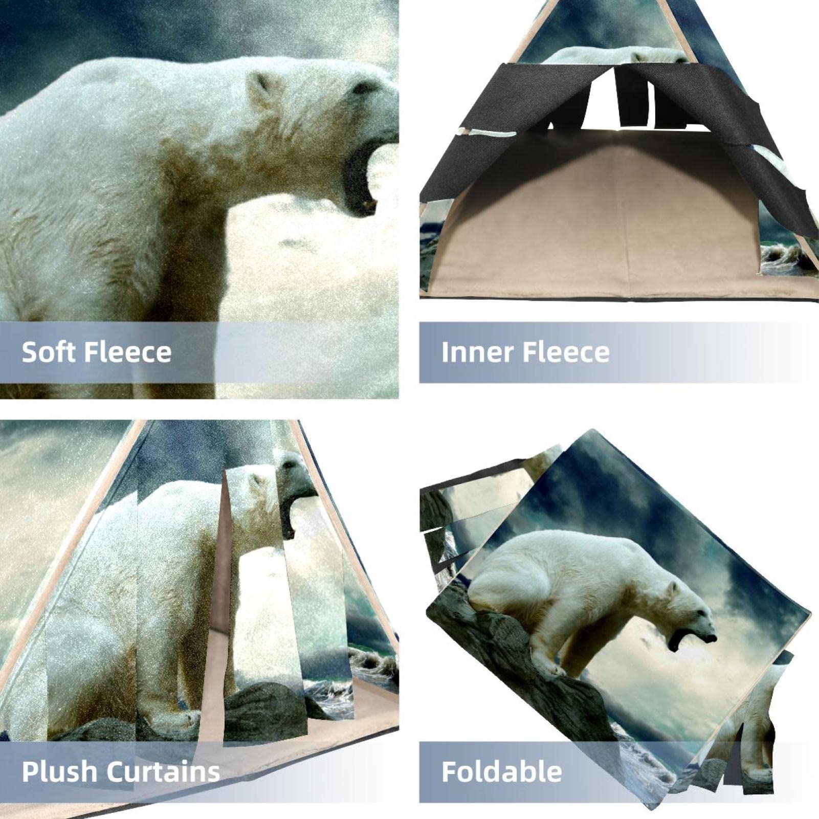 Hámster Oso Polar Draad Ijsbeer * Nanuk * Unieke Dierlijke Sculptuur,