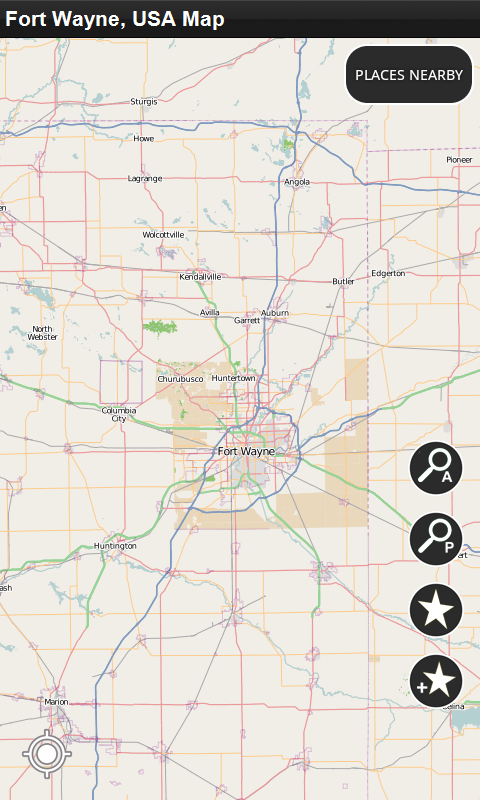 Fort Wayne, USA - Offline Map - App on Amazon Appstore