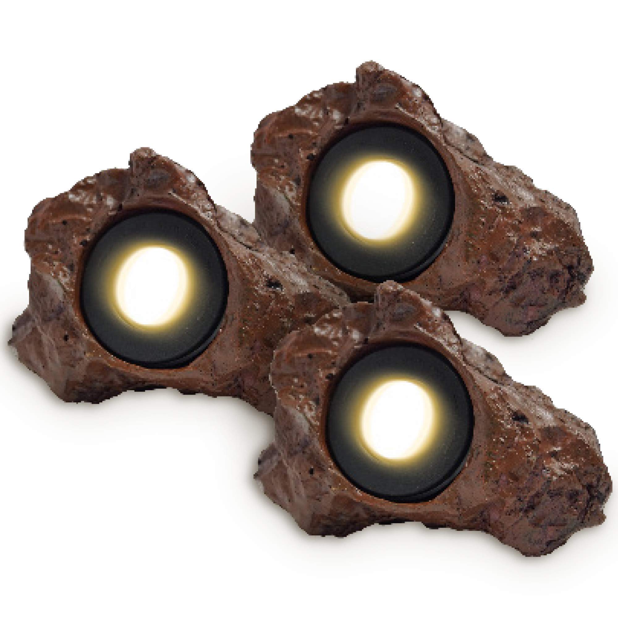 Ignite Landscape Lighting 1.5-Watt Rock Light(x3) with 20-Watt ...