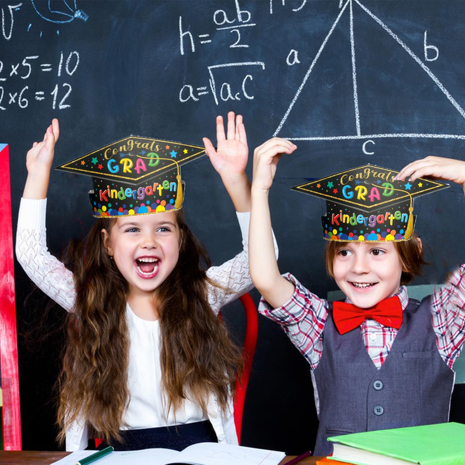 Snapklik.com : 30 Pieces Preschool Paper Graduation Crown For Kids ...