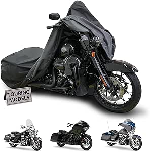 Amazon.com: MIEAPOND Motorcycle Cover for Harley Davidson Touring ...