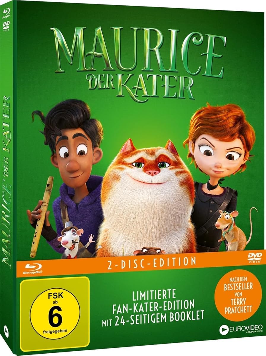 Maurice the Kater - Limited Mediabook Edition (+ DVD) [Blu-ray]: Amazon ...