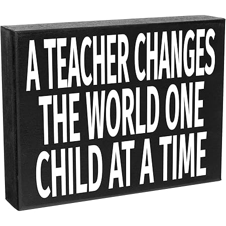 Amazon.com: JennyGems A Teacher Changes The World One Child At A Time ...