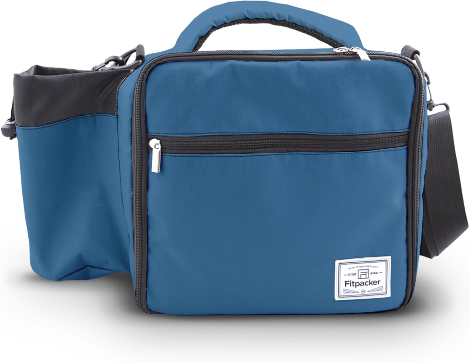 Amazon.com: Fitpacker Large Meal Prep Lunch Bag with Large Water Bottle ...