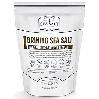 Amazon.com : Brining Salt and All-Natural Curing Salt - For Perfect ...