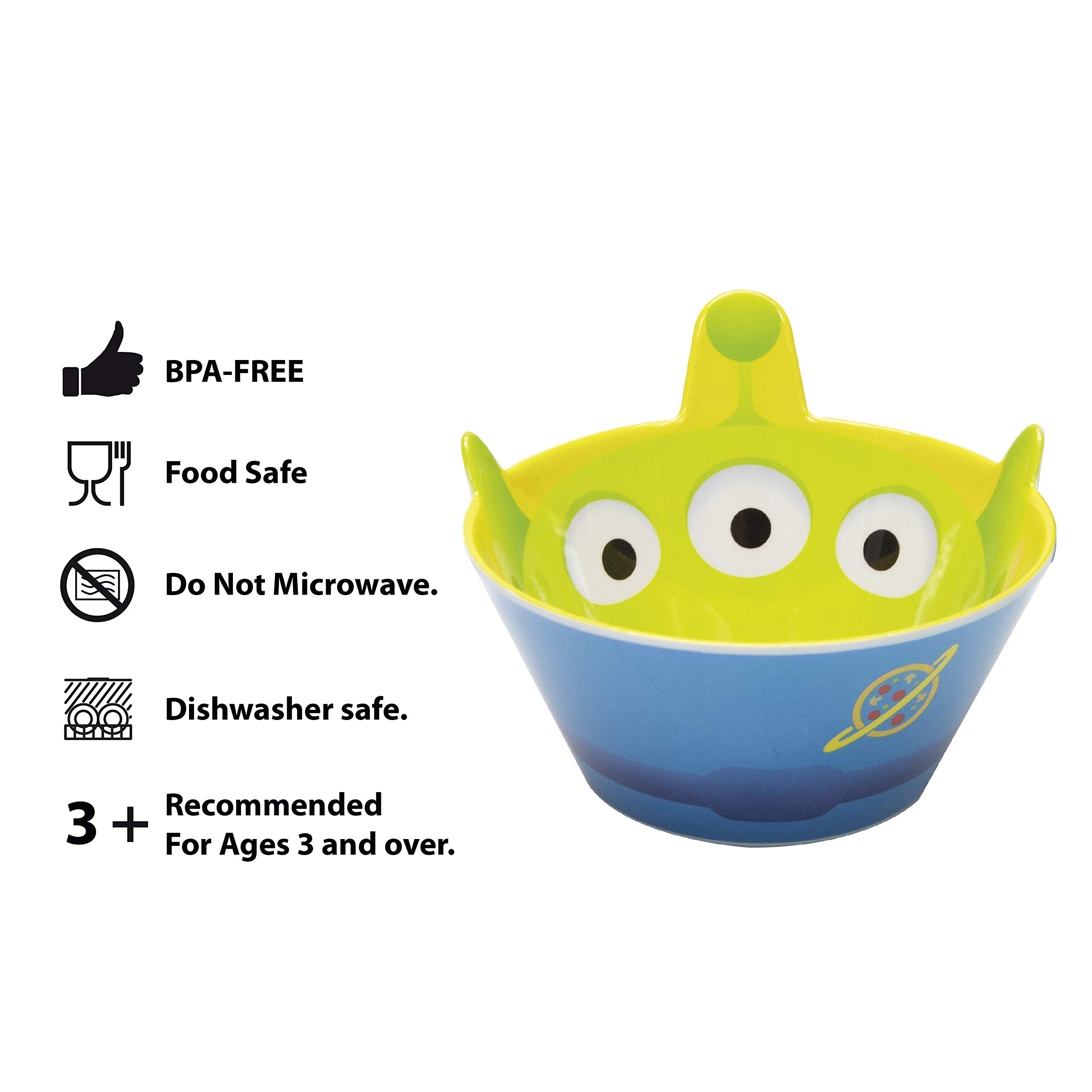 Zak Designs Disney Pixar Party Toy Story Movie Alien - Kids Dinnerware ...