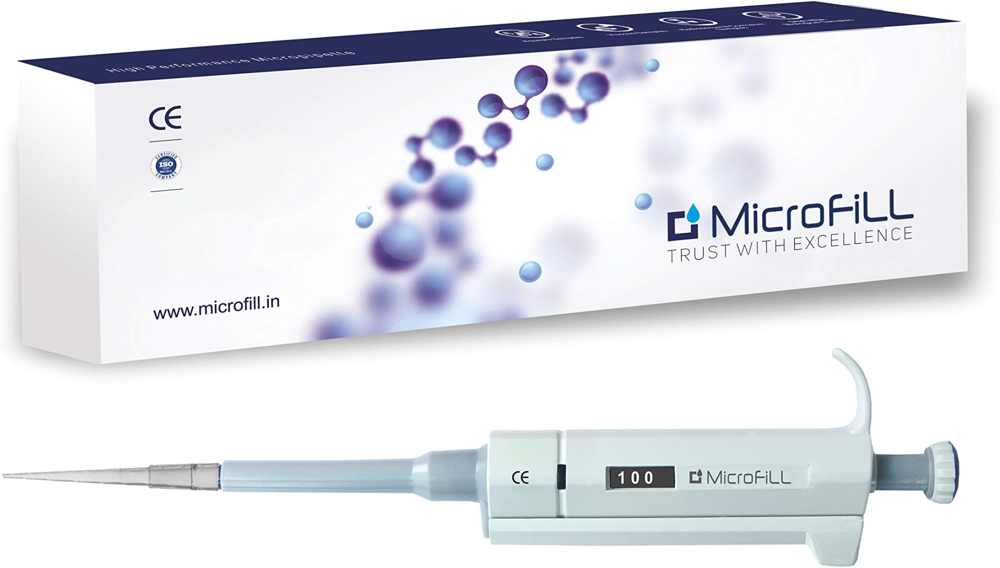 MICROFILL SUPER (100-1000μl) Scientific Variable Adjustable Volume ...