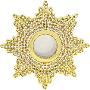 Amazon.com: RZRHMUHN Religious Ornate Brass Monstrance Reliquary Box ...