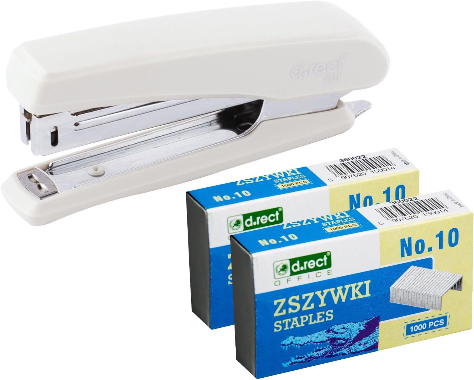 D.RECT 5221 Stapler with 2000 Staples - Office Stapler for 20 Sheets ...