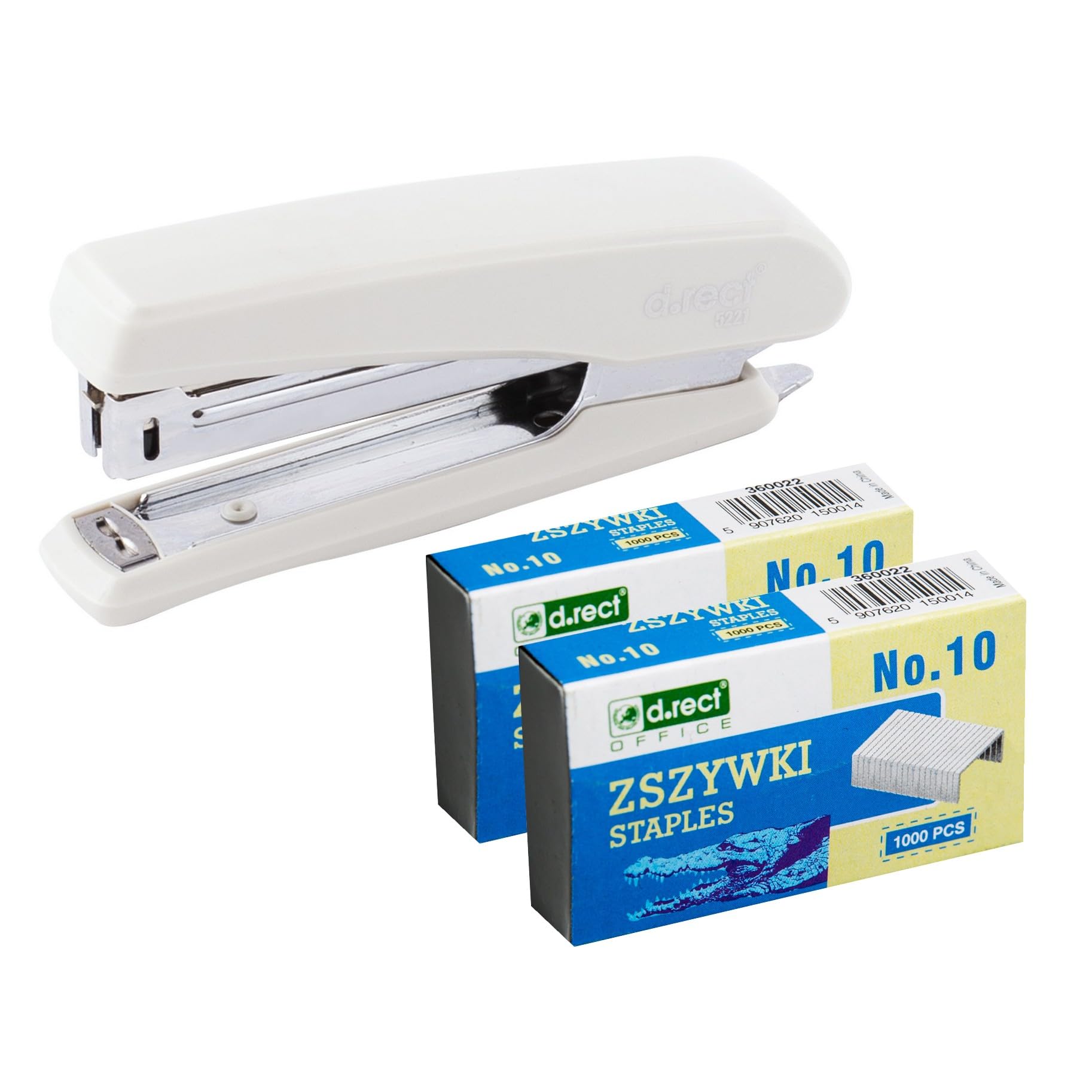 D.RECT 5221 Stapler with 2000 Staples - Office Stapler for 20 Sheets ...