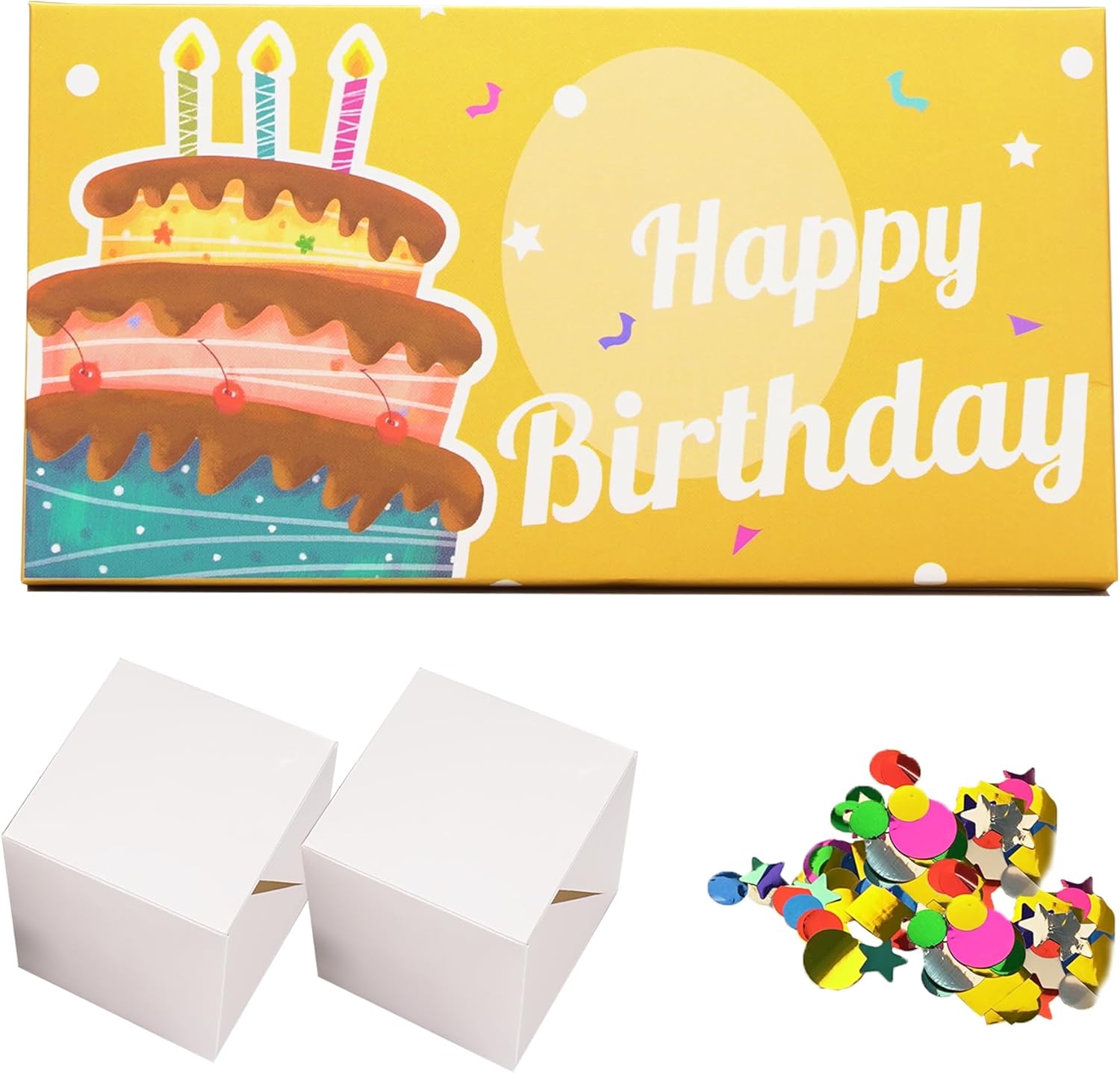 Pop-Up Money Gift Envelope - Happy Birthday Pop-Up Surprise Explosion ...