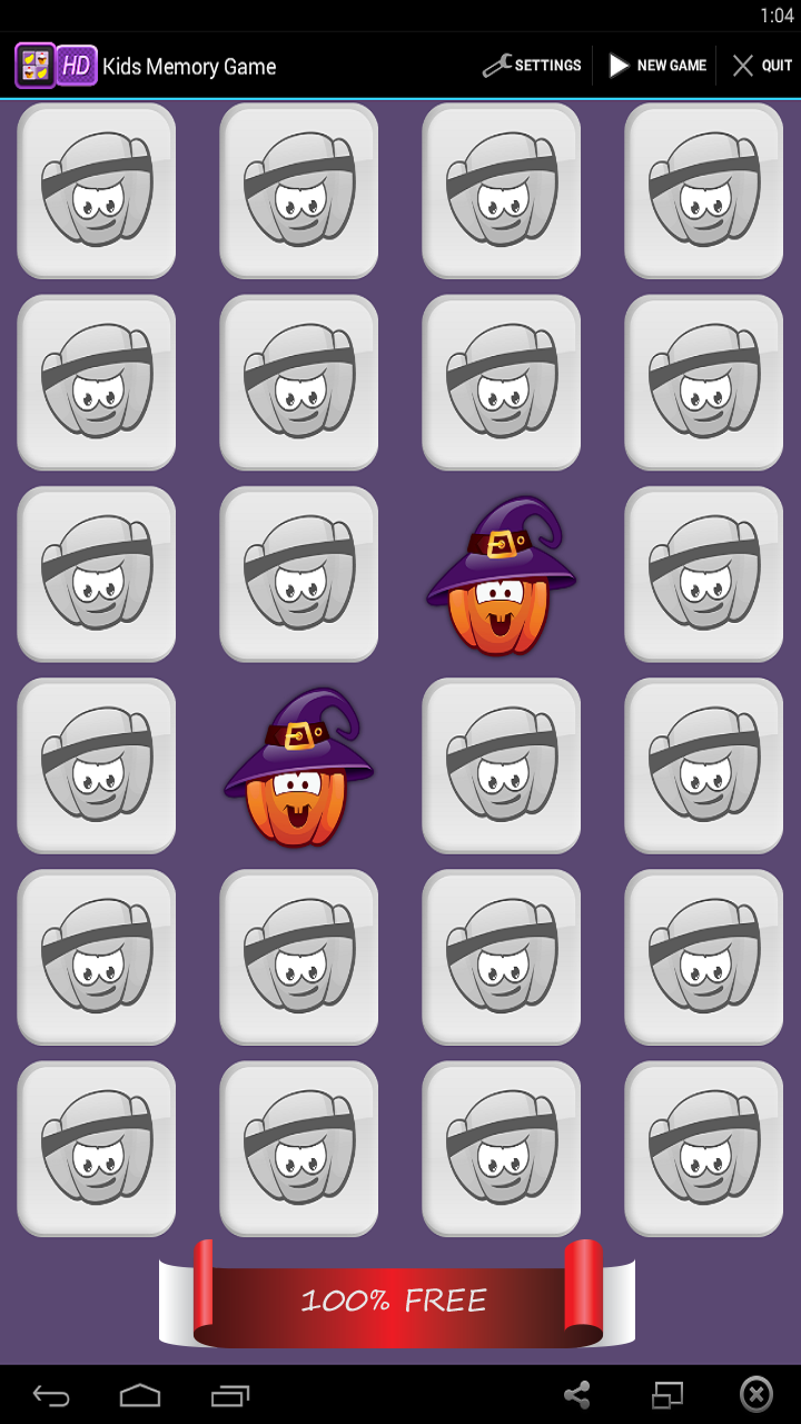 Memory Game for Kids HD - App on Amazon Appstore