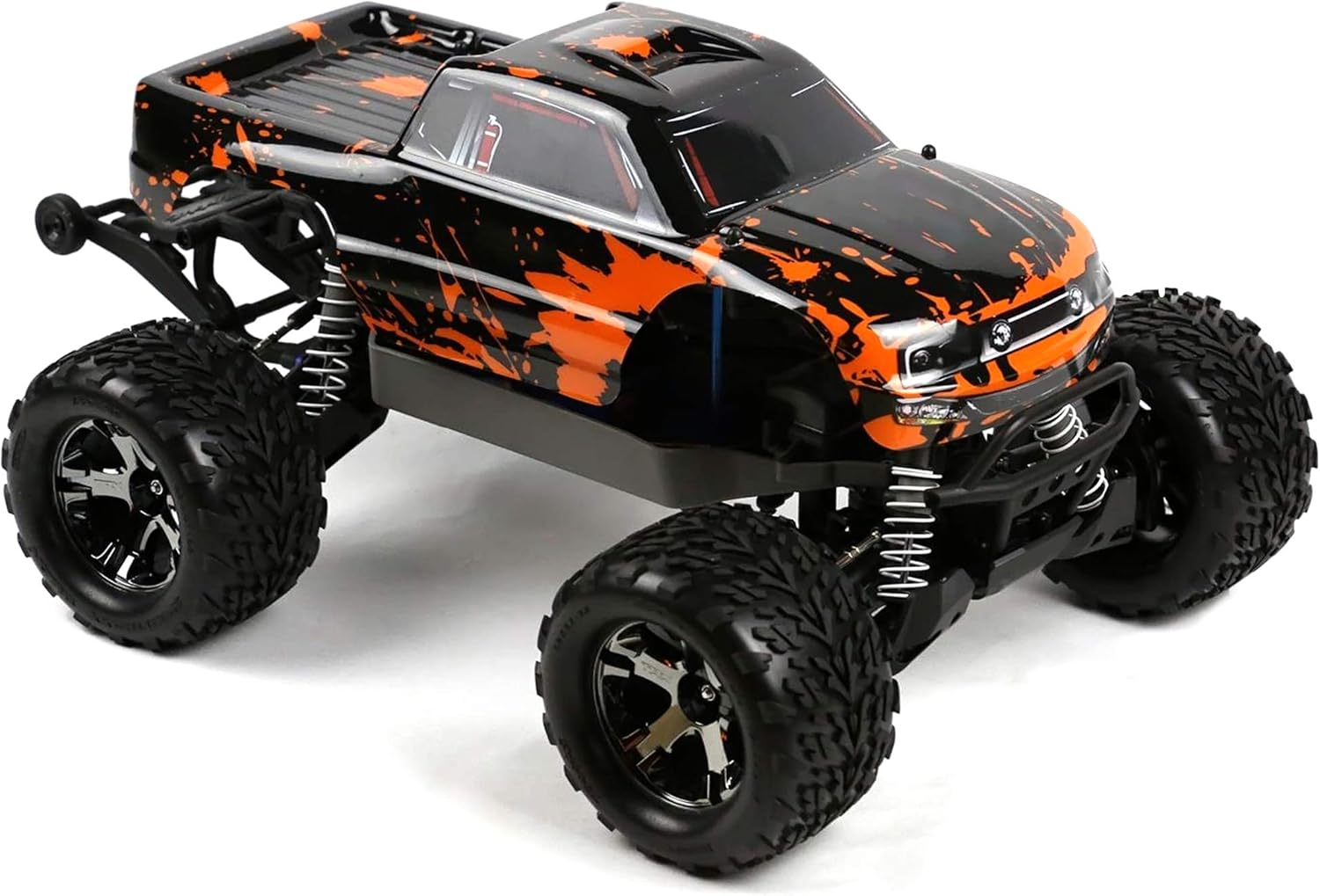 Custom Body Muddy Orange Over Black Compatible for 1/10 Scale RC Car or ...