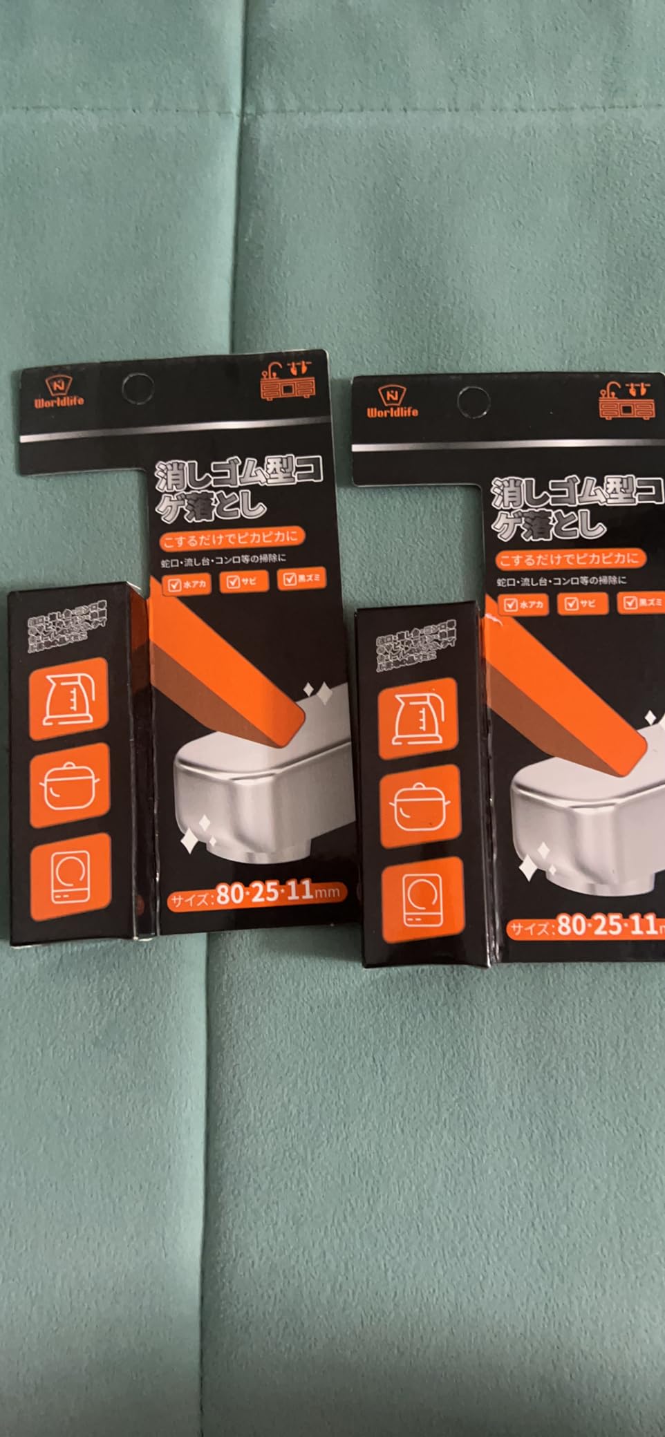 ShopiBuy Stainless Steel Eraser, Limescale Rust Glass Cleaning Eraser ...