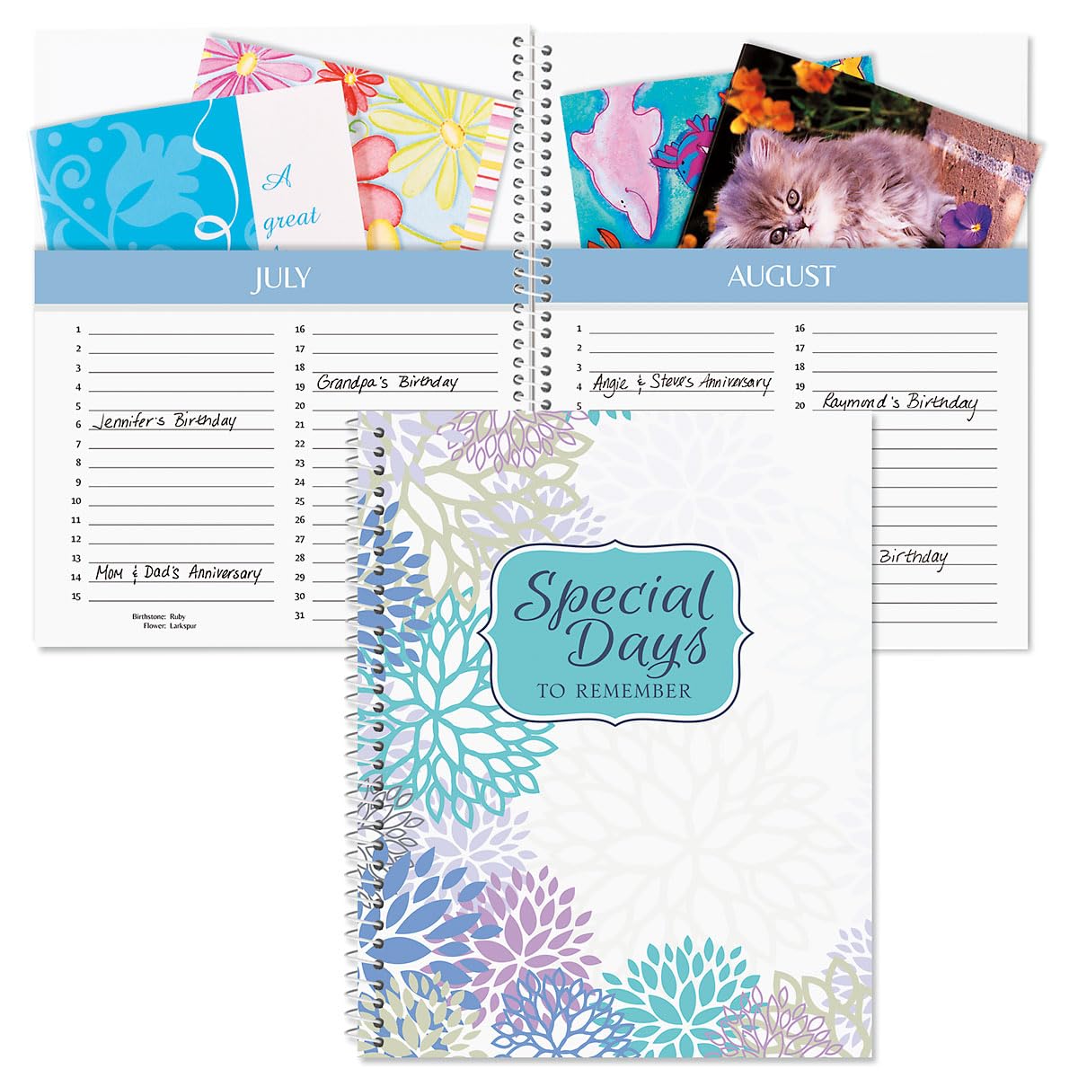 Snapklik.com : Current Cool Floral Greeting Card Organizer Book