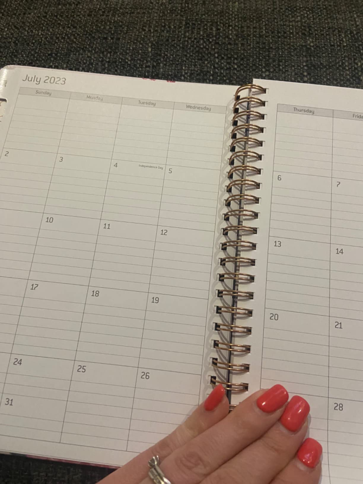 Academic Diary 2023-2024, Moseem Diary A5 Week to View from Jul.2023 to ...