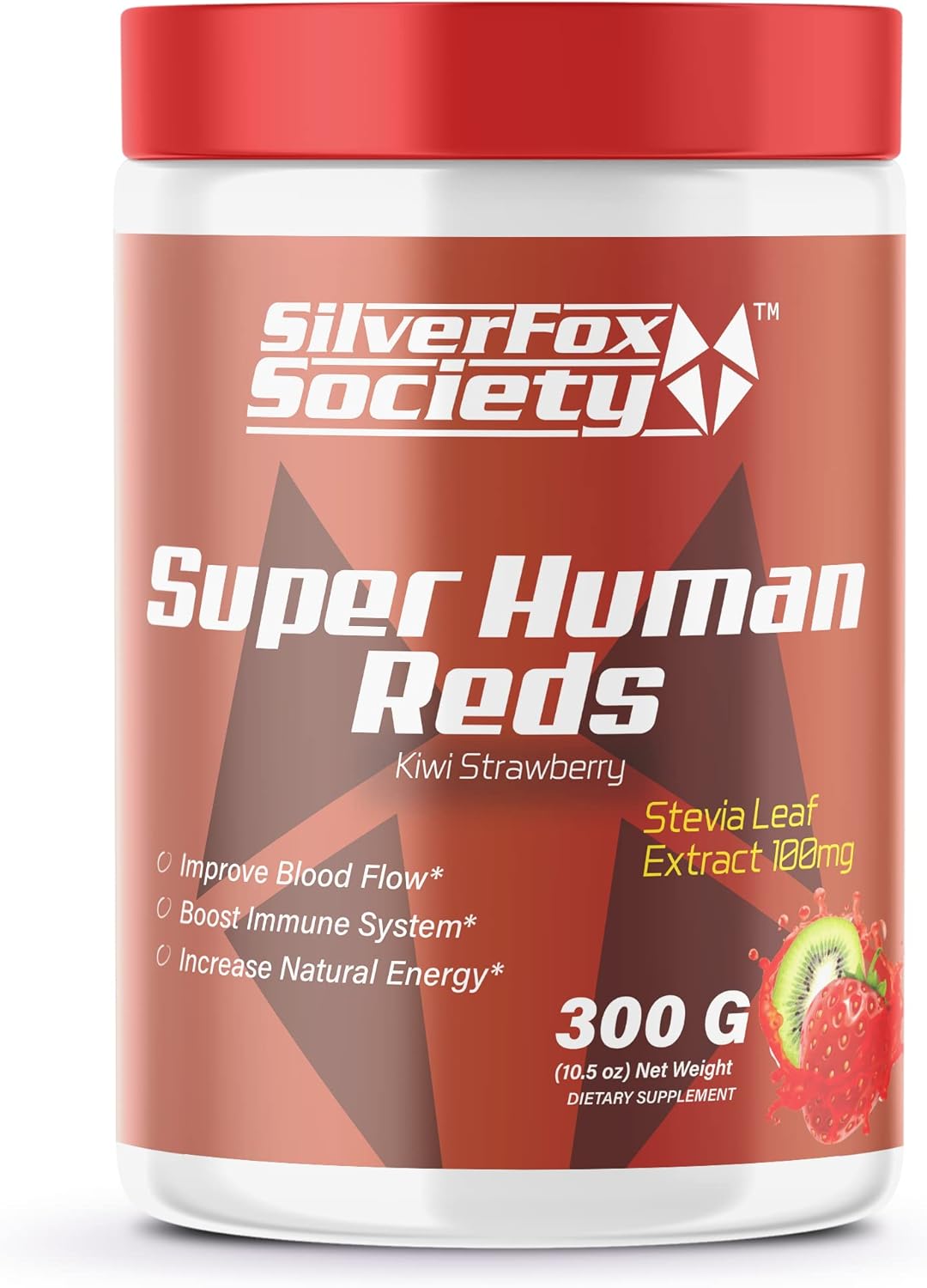 Amazon.com: Silver Fox Society Super Human Reds Superfood Powder ...