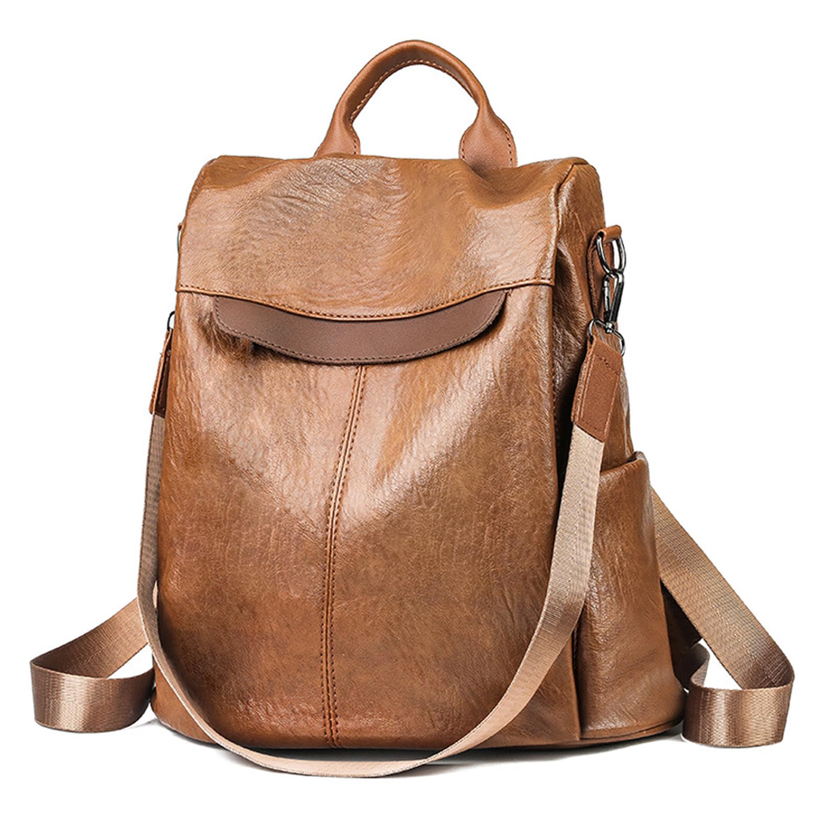 XRPRPX Women Backpack, PU Leather Backpack Anti Theft Daypack Fashion ...