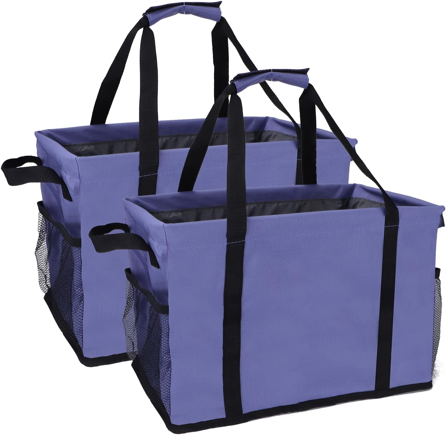 Amazon.com: Ramhorn 2 Pack Large Utility Tote Bags Reusable Grocery Bag ...