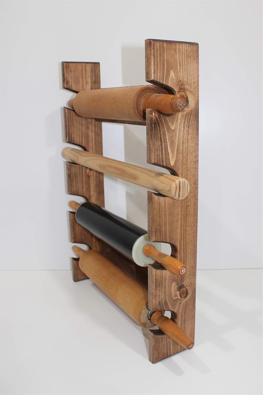 Amazon.com: Rolling Pin Rack with Four Slots - Multiple Rolling Pin ...