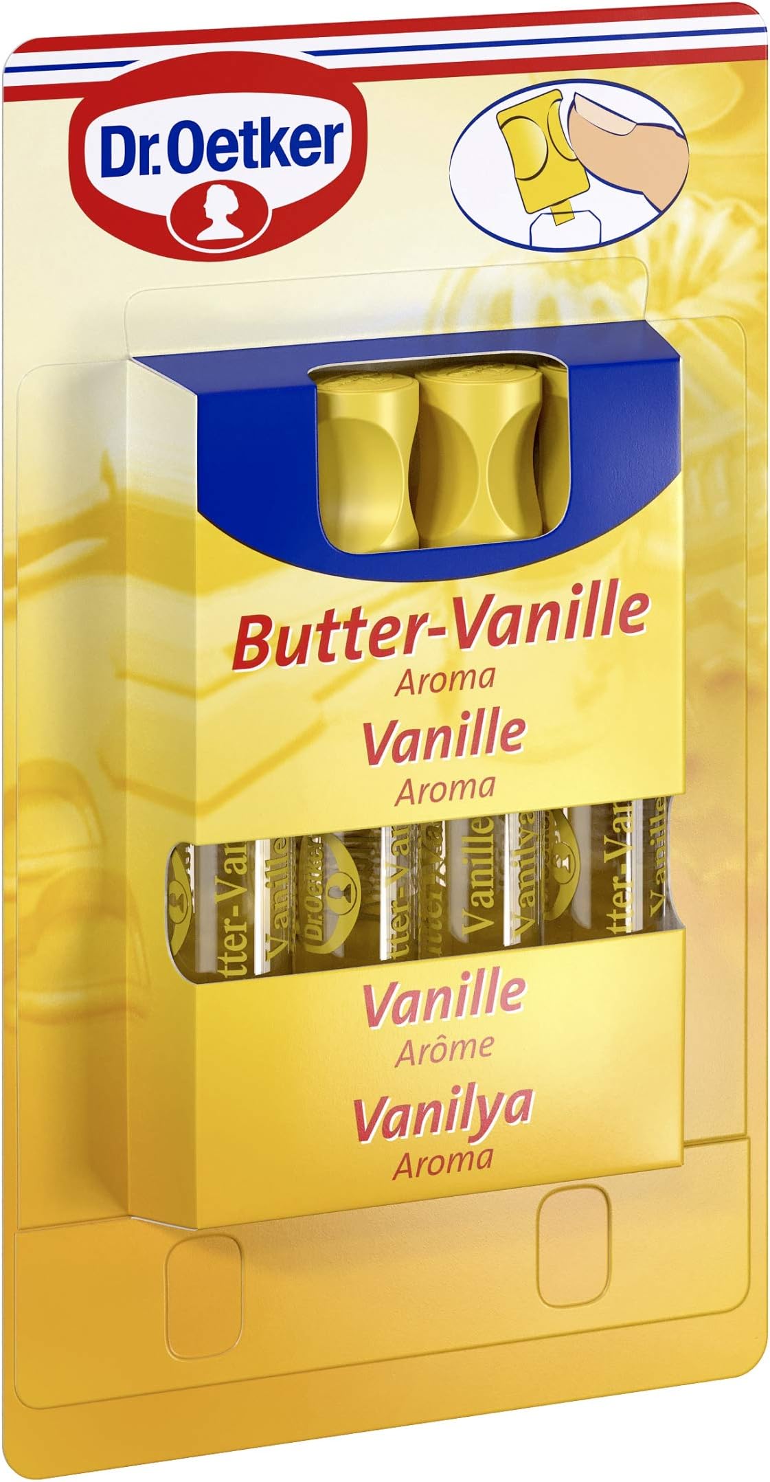 Amazon.com: Dr. Oetker Backaroma Butter-Vanille 4 pcs : Grocery ...