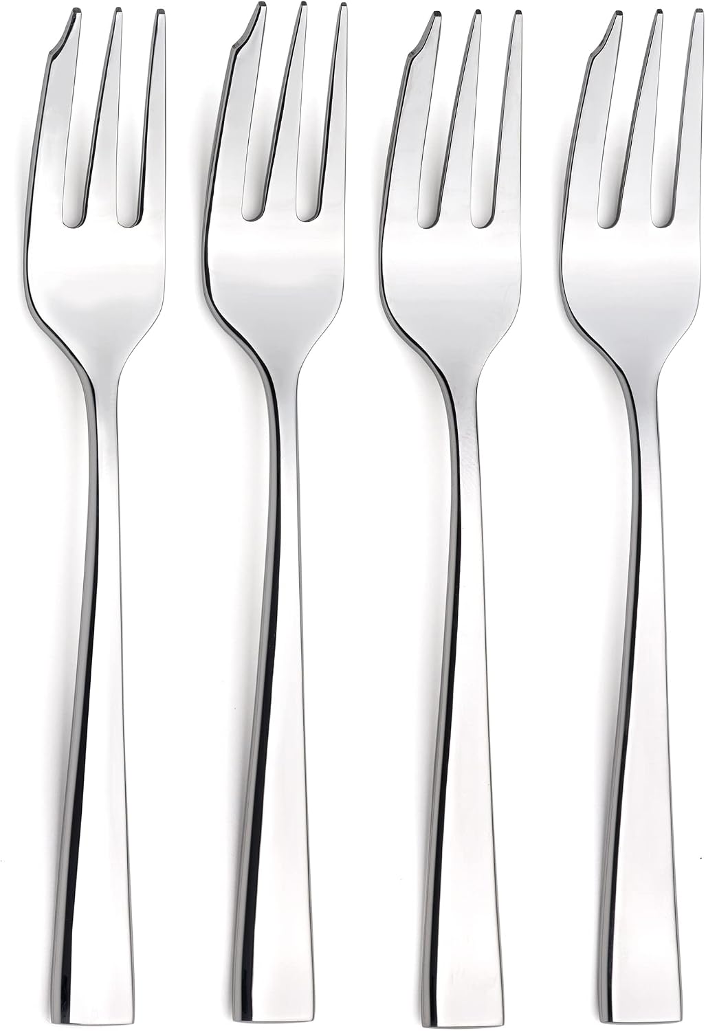 Thomas P501346 4-Piece Kitchen Dining Pastry Forks, Stainless Steel ...