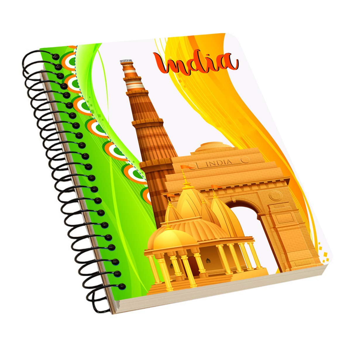 Art Decor Indian Heritage Notebook, Single Rule Notebook, Size : A5 ...